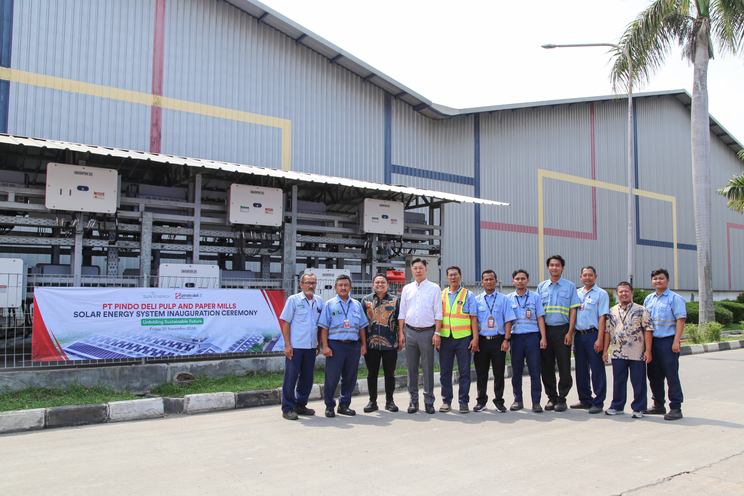 Implementasi PLTS 3,7 MWp, PT Pindo Deli Karawang Dorong Praktik ...